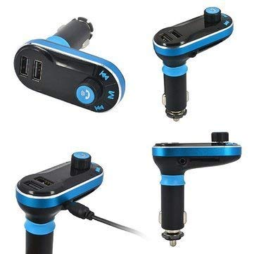 STORE99® Bluetooth MP3 Player Car Kit With Dual USB Charger FM ...