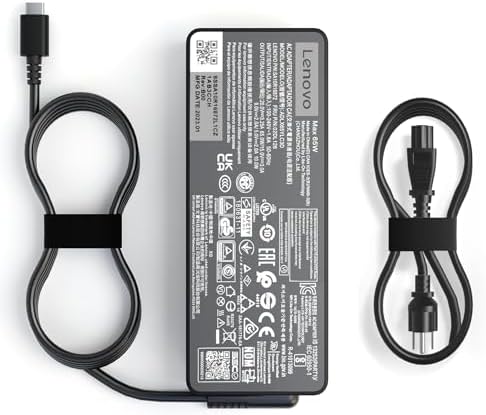 Amazon.com: Charger Fit for Lenovo, USB C Connector, Compatible with ...