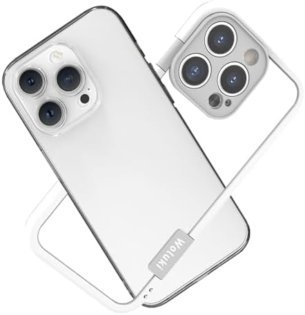 Amazon.com: Gufiire for iPhone 15 Pro Max Bumper Case Clear, No Back ...