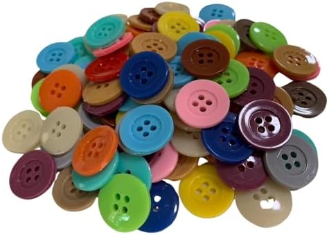 Amazon.com: Big Round Button (50 mm) 10 Pcs for Sewing Garment Clothing ...