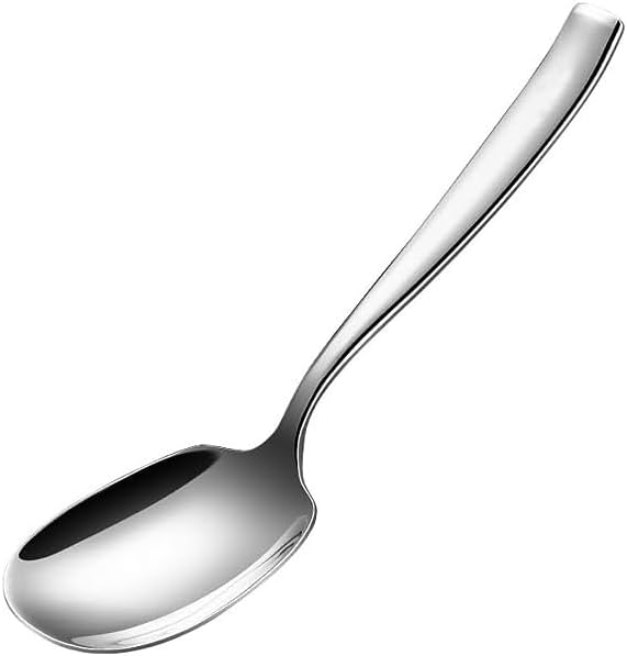 Amazon.com | ZDFQly Large Serving Spoon, Premium 316L Stainless Steel ...