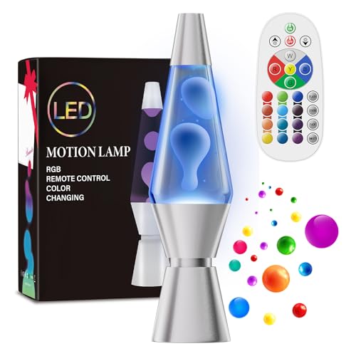 AONESY Lava Lamp with Colour Changing Lava Lamp LED with Remote Control ...