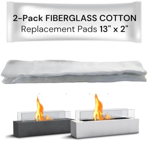 Amazon.com: 4Pack Tabletop Fire Pit Ceramic Wool for Tabletop Firepit ...