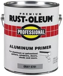 Rust-Oleum 8781-402 Professional Aluminum Primer, Flat Gray, 1 Gallon ...
