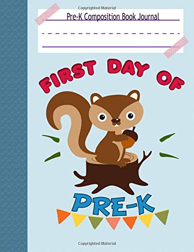 Pre-K Composition Book Journal- First Day Of Pre-K: Classroom Draw and ...