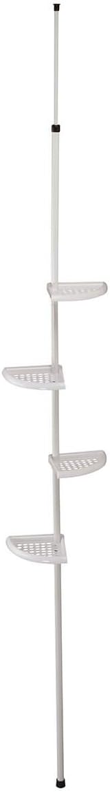 Amazon.com: Fox Valley Traders LivingSURETM 4-Tier Plastic Tension Pole ...