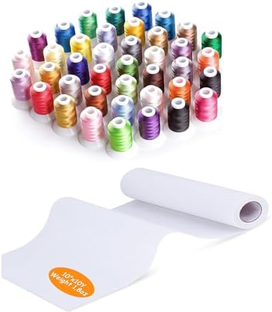 Amazon.com: Simthread 63 Brother Colors Polyester Embroidery Machine ...