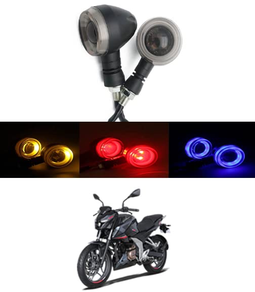 AYW 12V Bike Indicators Turn Signal Light Bike Running Lights For Bajaj ...