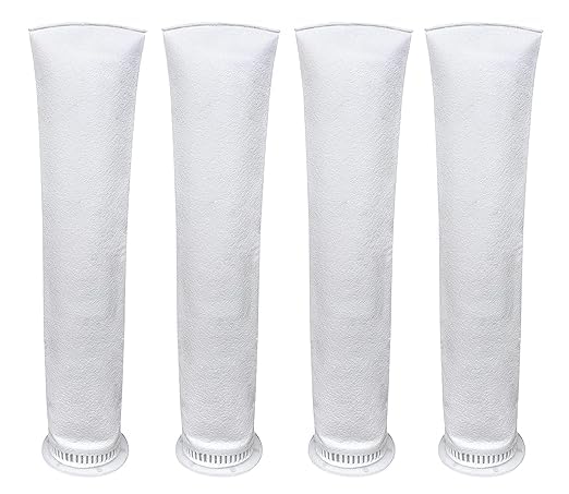 Aqua 20" Length X 4.5" Dia 5 Micron Water Filter Bag- 4 Pcs : Amazon.in ...