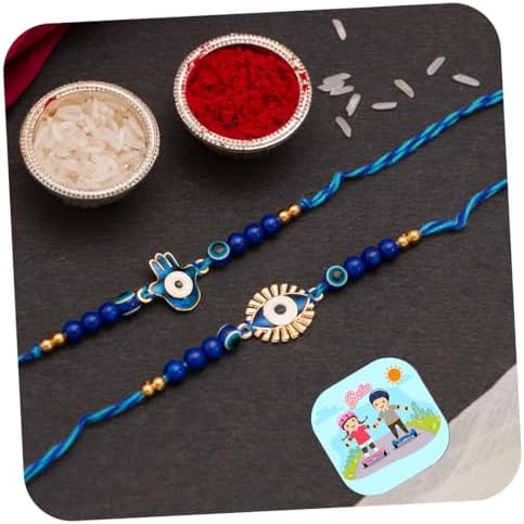 CraftVatika Rakhi Set for Brother, Rakhi for Brother Gift Combo for ...