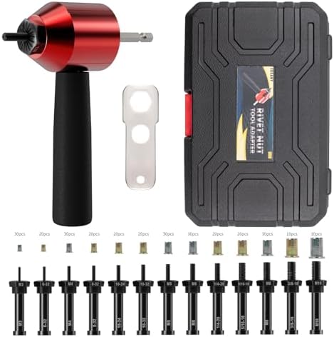 Amazon.com: HIFESON Rivet Nut Tool, Electric Drill Adapter Rivet ...