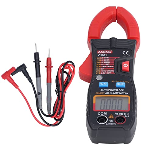 Digital Clamp Meter, High Accurate Contactless Backlight Handheld AC DC ...