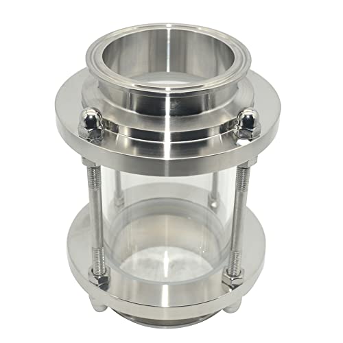 Snapklik.com : 3 76MM Flow Sanitary Straight Sight Glass Tri Clamp Type ...
