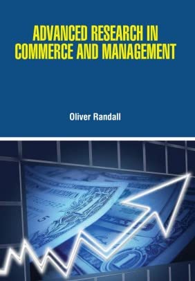 Amazon.com: Advanced Research In Commerce And Management: 9781788826242 ...