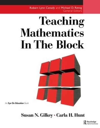Buy Teaching Mathematics in the Block Book Online at Low Prices in ...