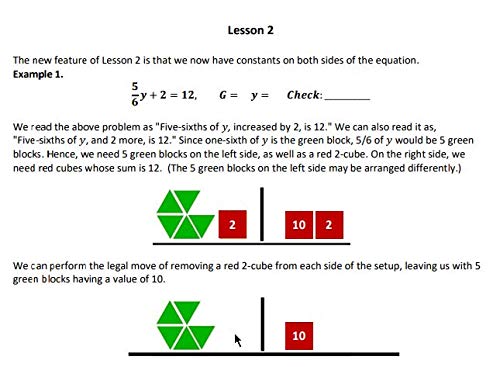 Snapklik.com : The Hands-On Equations FRACTIONS Learning System