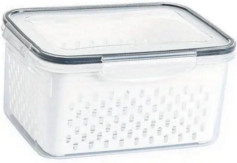 Amazon.com: Small Food Storage & Fresh Produce Container with Built-in ...
