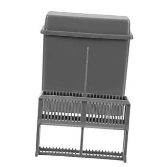 FUNOMOCYA 1set Slot Plastic Slides Staining Rack Staining Jar for ...