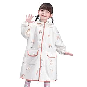 Amazon.com: Toddler Raincoats for Girls Boys Waterproof Rain Jacket Kids Rain Wear Children Rain ...