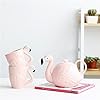 Amazon.com: JointVictory 34 oz Flamingo Teapot - Pink Flamingo Themed ...