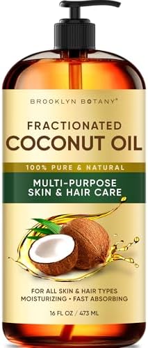 Amazon.com: Brooklyn Botany Fractionated Coconut Oil | 16 Fl Oz | Hair ...