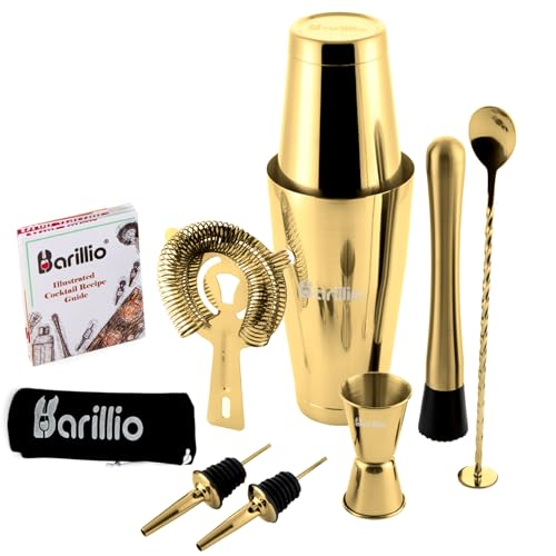 10 Best Gold Cocktail Shakers for the Perfect Mixology Experience ...