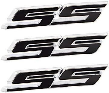Amazon.com: 1Pc Front Door SS Emblem 3D Metal Badge Sticker Decals ...