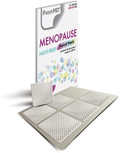 PatchMD Menopause Night Relief™ 30 Daily Topical Patches. 100% Natural & Vegan. Allergy & Filler ...
