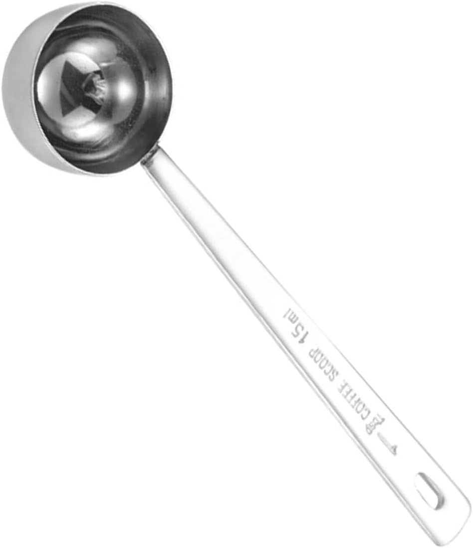Amazon.com: SYlive Stainless Steel Measuring Spoon Set Steel Coffee ...