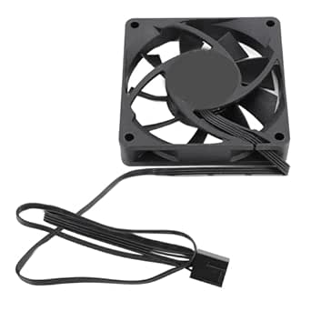 70mm Computer Case Fan,2500RPM PC Case PWM Cooling Fan with 7 Blade ...