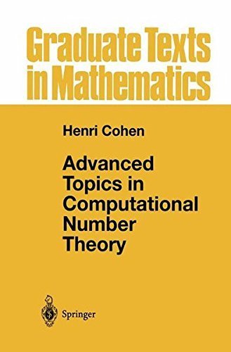 Advanced Topics in Computational Number Theory (Graduate Texts in ...