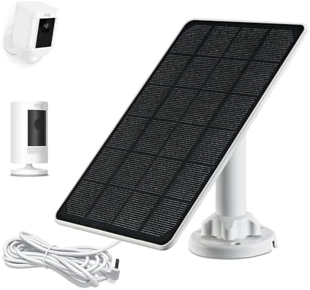 Amazon.com : 1 Pack - Solar Panel for Ring Camera, Compatible with Ring ...