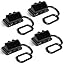 Amazon.com: Lyn666 Battery Quick Connector Covers Rubber Dust Cover for 175 Amps Battery Quick ...