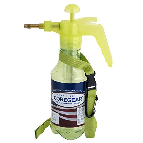 CoreGear USA Misters 1-Liter Pump Mister & Sprayer Bottle with Strap ...
