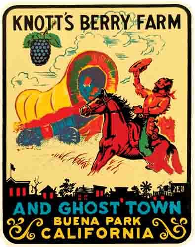 Amazon.com: Knott's Berry Farm and Ghost Town Buena Park California ...