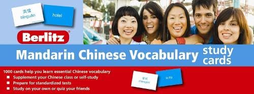 Mandarin Chinese Vocabulary Study Cards: Berlitz: 9789812686923: Amazon ...