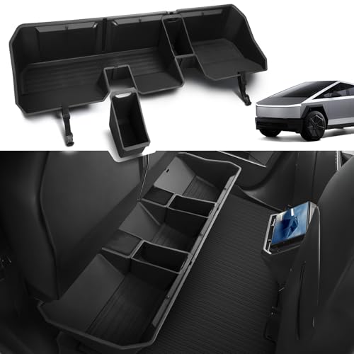 Tesla Cybertruck Rear Underseat Storage Organizer - Essential Accessory ...