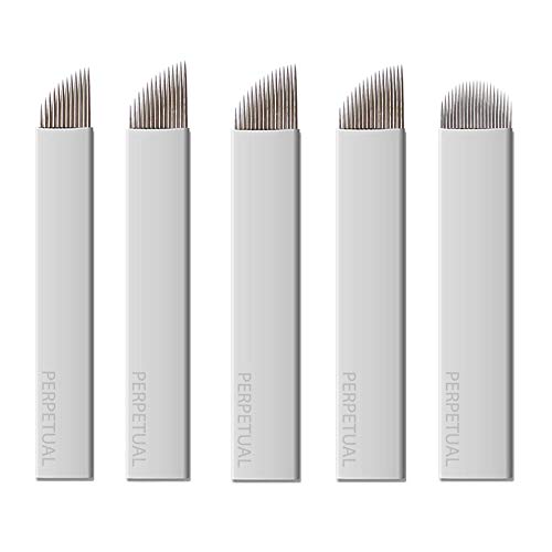 Amazon.com: 50pcs Mixed pack Microblading Microblades Needles Permanent ...