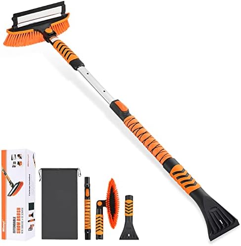 Amazon.com: EcoNour 43" Ice Scrapers for Car Windshield Extendable | 3 ...