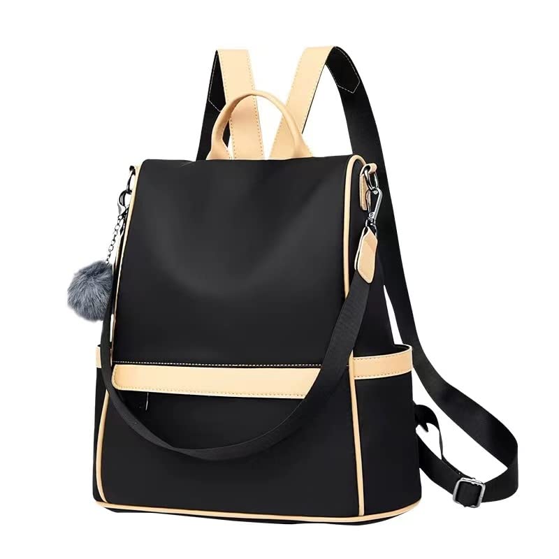 Small Nylon Women Backpack Purse Anti-theft Fashion Travel Shoulder Bag ...