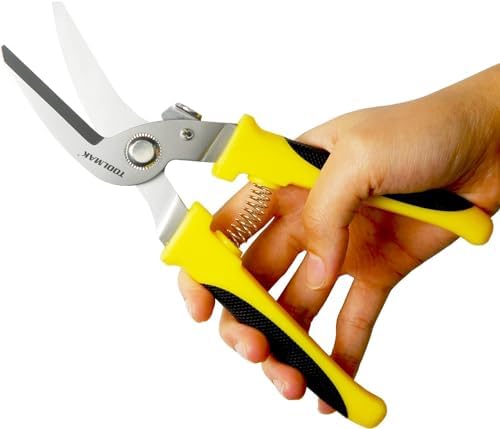 Amazon.com : Heavy Duty Scissors, Cardboard Scissors, with Finely ...