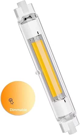 R7S Led Bulb 118MM Dimmable 30W,Cool White 6000K,3000LM, NEW 30W R7S ...