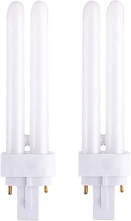 FKLiLEBU 4 pin Light Bulb 13w 4000K G24q-1 Natural White CFL Lamp ...