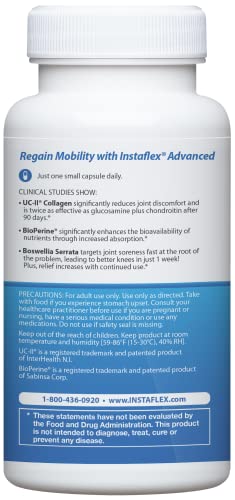 Instaflex Advanced Joint Support - Doctor Formulated Joint Relief ...