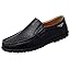 Amazon.com | Go Tour Men’s Casual Leather Fashion Slip-on Loafers Shoes ...