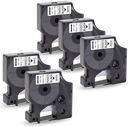 5x Pristar Kompatibel 45013 S0720530 Etikettenband für Dymo D1 ...