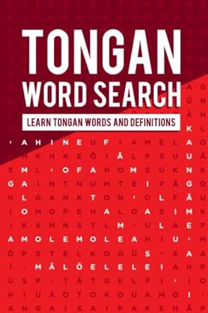 Amazon.com: Tongan Word Search: Learn Tongan Words and Definitions ...