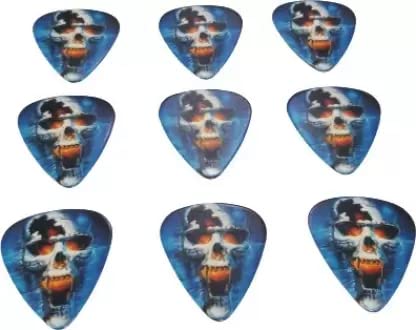 Belear Blue Guitar Picks (Pack of 9) : Amazon.in: Musical Instruments