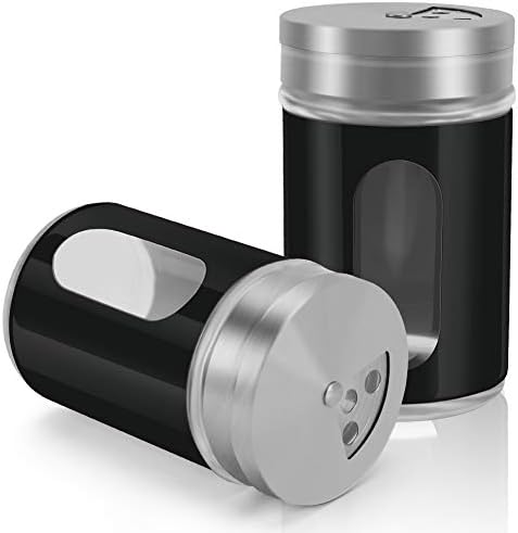 Amazon.com: Salt and Pepper shakers, Oil and Vinegar Dispenser Set with ...