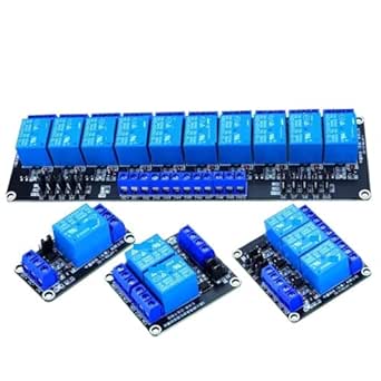 1/2/3/4/5/6/7/8/9/10 Channel 5V/12V/24V Relay Module High/Low Level ...